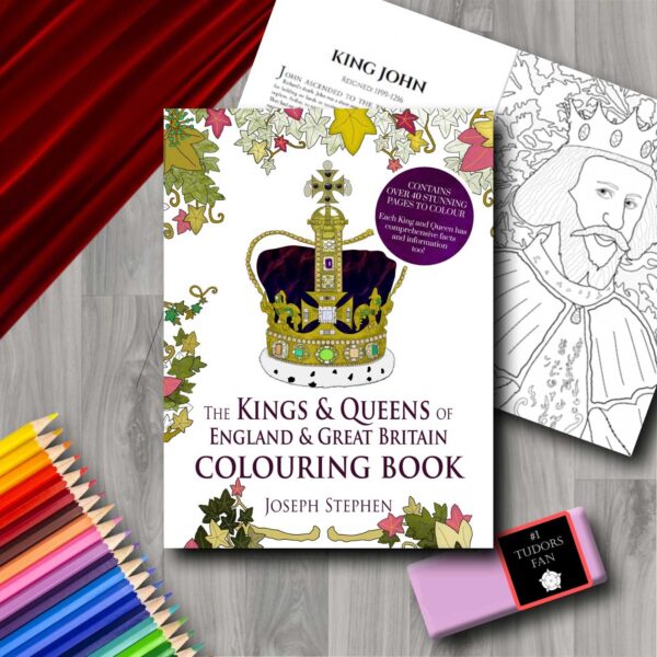 New history colouring book out on 7 September to celebrate Elizabeth I ...